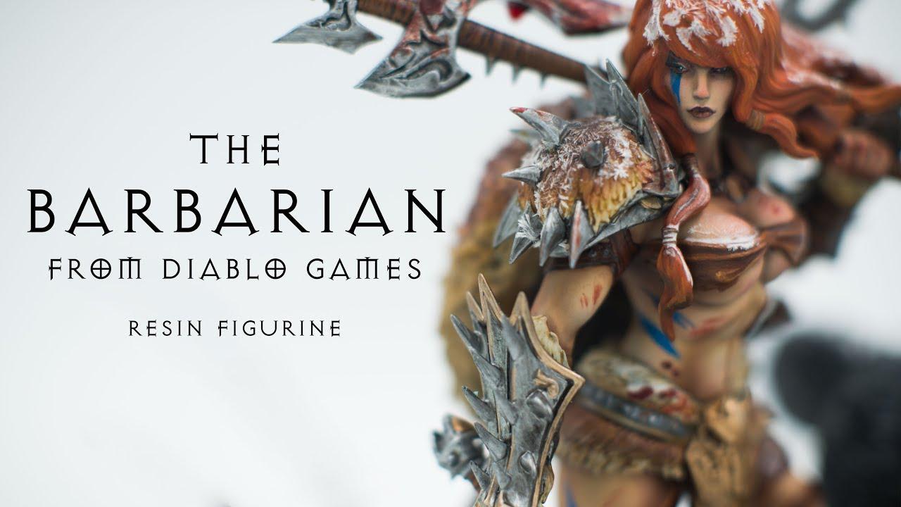 Combining Diablo III with Diablo IV by printing and painting a resin ...